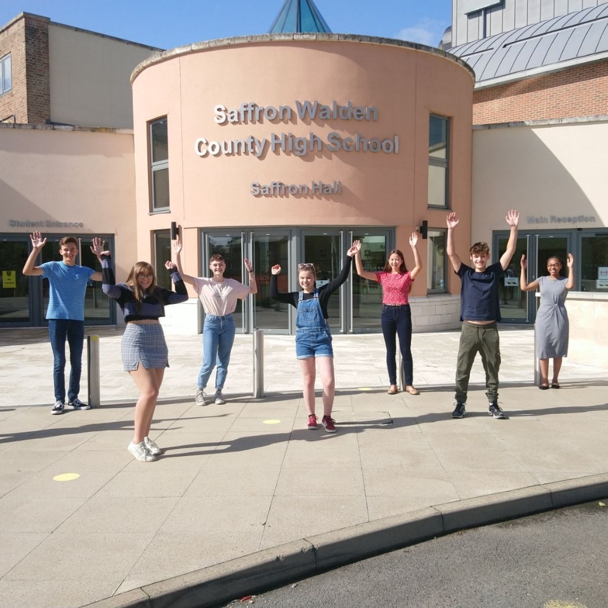 Saffron Walden County High School - GCSE Results Day - 20th August 2020